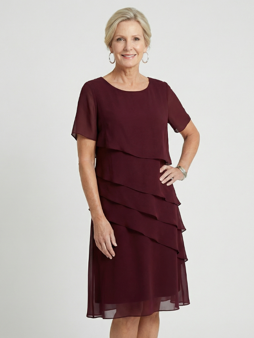 Camila | Soft Contour Knee Length Dress – Lucy & Claire