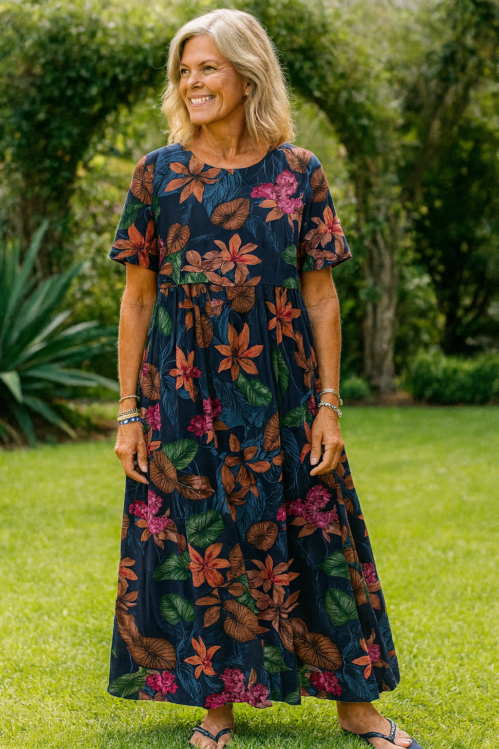 Genesis | Breezy Floral Maxi Dress – Where Comfort Meets Confidence ...