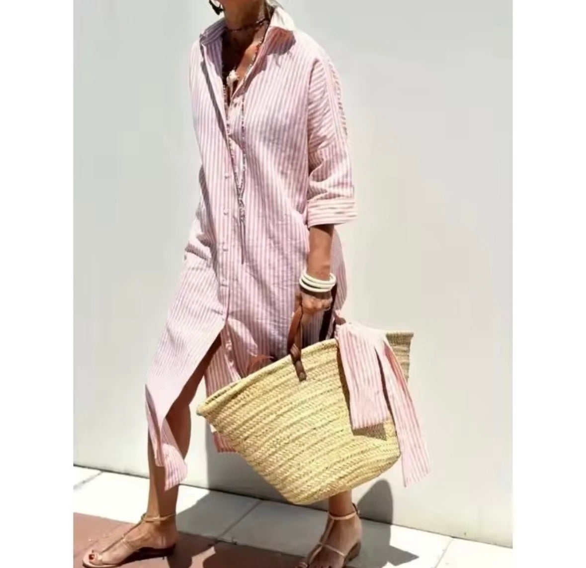 Violet | Striped Shirt Dress – Lucy & Claire