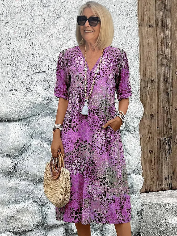 Riley | Bloom Midi Dress – Lucy & Claire