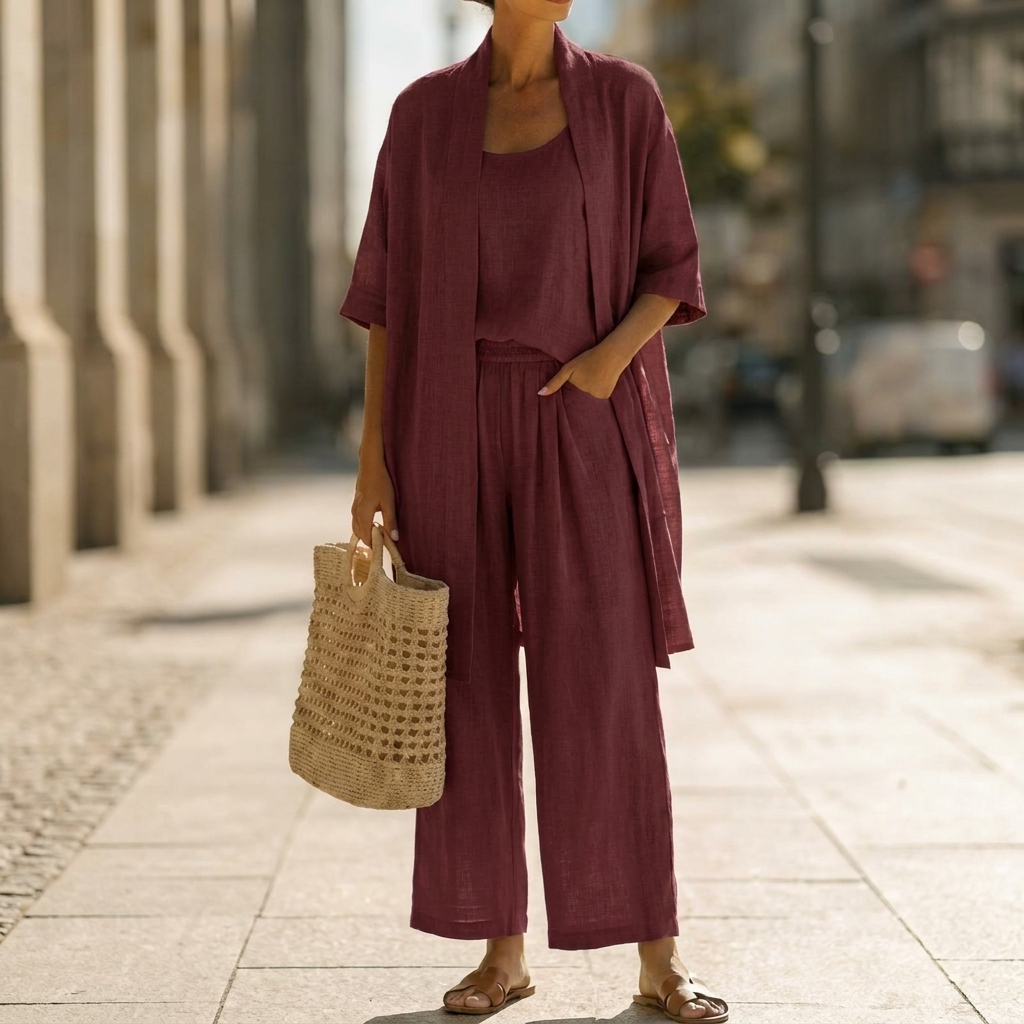 Amelia | Elegant Three-Piece Set – Lucy & Claire
